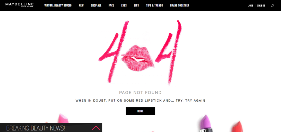 How to Make 404 Error Pages Your Sales Leverage - Email and Internet ...