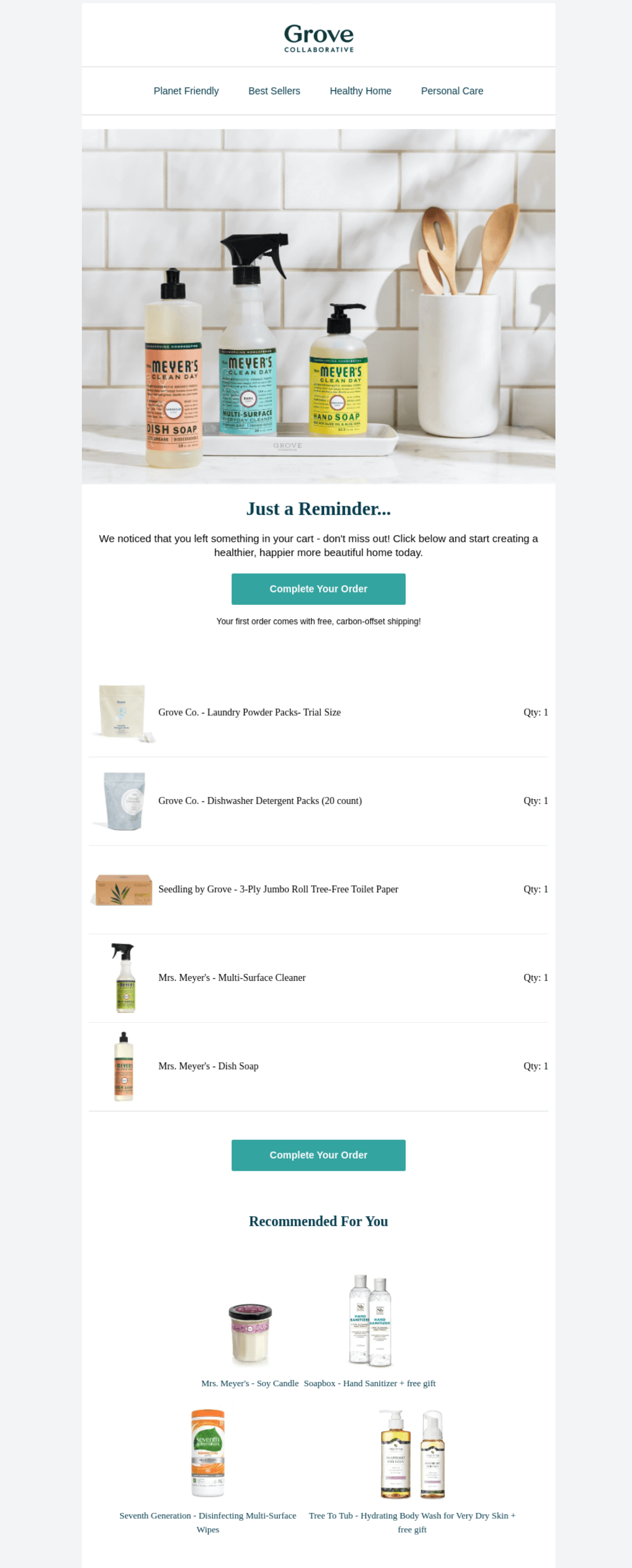 Reminder Emails: The Art of Staying Top of Mind With Customers - Email ...