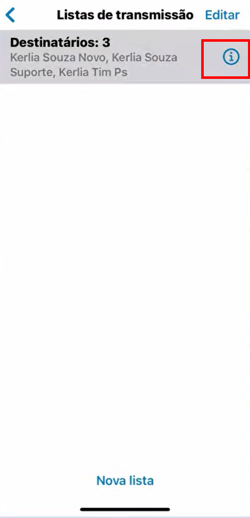 Como fazer uma lista de transmissão no WhatsApp